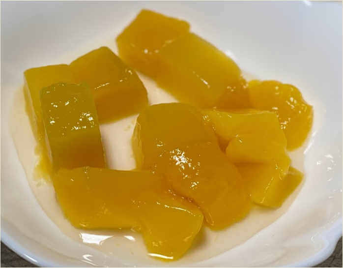 コストコ【マンゴーインライトシロップ】MANGO IN LIGHT SYRUP