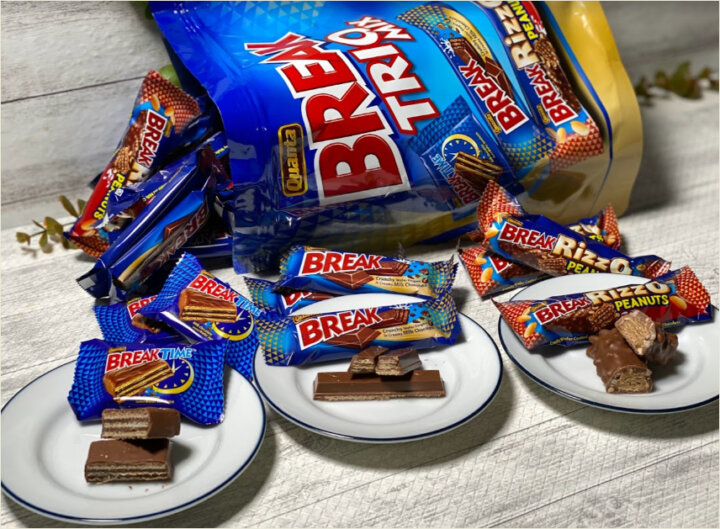 コストコ【クゥアンタ ブレークトリオ MIX】Quanta Break Trio Mixアラブ首長国連邦の3種類のチョコレートシェアパック。